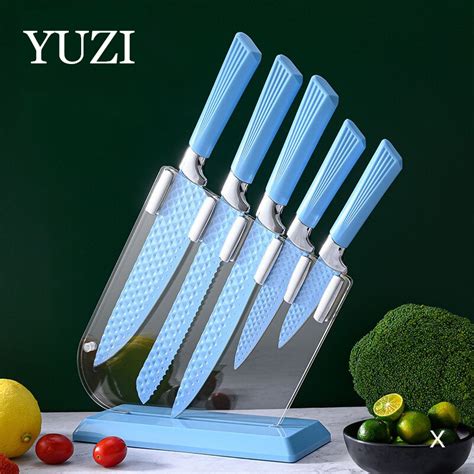 Yuzi Ceramic Knives Kitchen Knives 6pcs Set Chef K Grandado