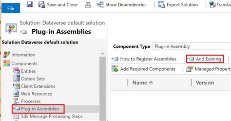 Register A Plug In Microsoft Dataverse Power Apps Microsoft Learn