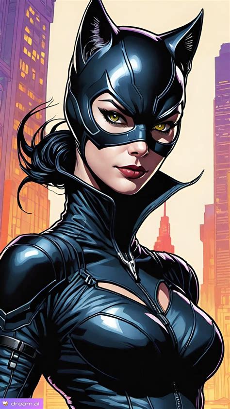 Pin Di Kobie Moca Su Dc Catwoman