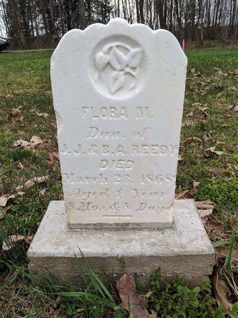 Flora Menetta Reedy 1866 1868 Homenaje De Find A Grave