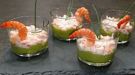 Verrines De Lavocat Et Crevettes Recette Facile🍤 ՎԵՂԻՆ ծովախեցգետին