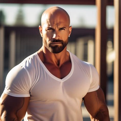 Bald Hunk Young By Felixdra On Deviantart