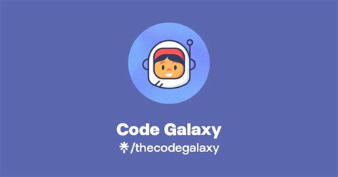code galaxy instagram facebook tiktok linktree