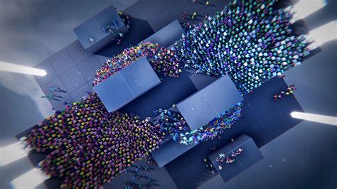 Humanity Makes Gameplay From Massive Crowds Coming Psvr 2020