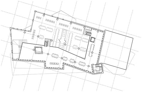 Architectural Floor Plan Grid Lines