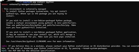 Ipython 작동이 안될 때