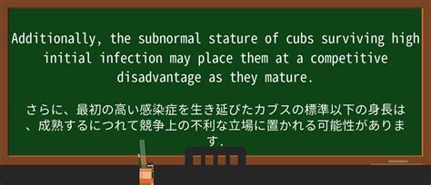 【英単語】subnormalを徹底解説！意味、使い方、例文、読み方