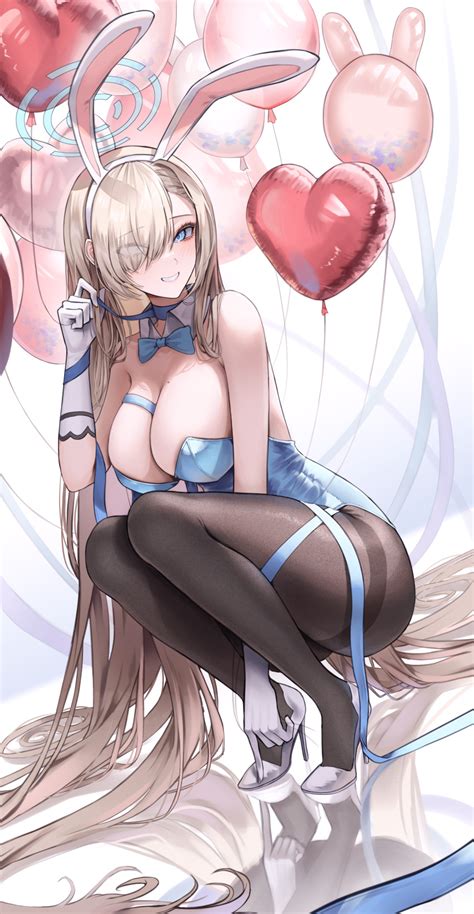 Rule 34 2d 2d Artwork Asuna Blue Archive Asuna Bunny Blue