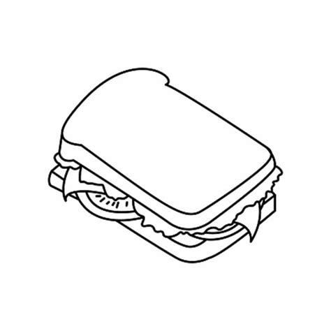 31 Desenhos De Sanduiche Para Imprimir E Colorirpintar