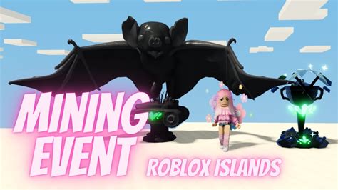 Roblox Islands Mining Event Youtube