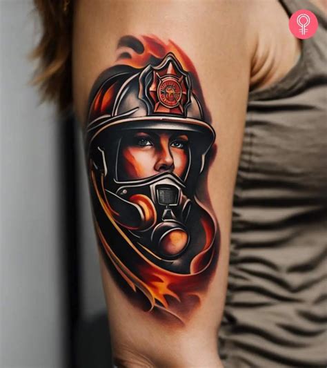 Firefighter Logo Tattoo