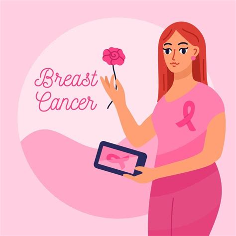 Free Vector Breast Cancer Awareness Month Concept