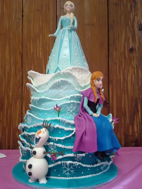 Frozen Inspired Cake Everything Edible Lt3