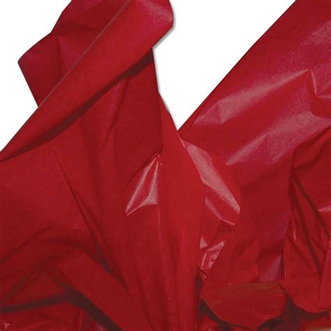 Waxed Tissue Paper Red 480 Sheets Canada