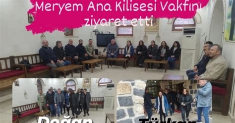 DEM Partide Adaylarından Süryani Vakfına ziyaret