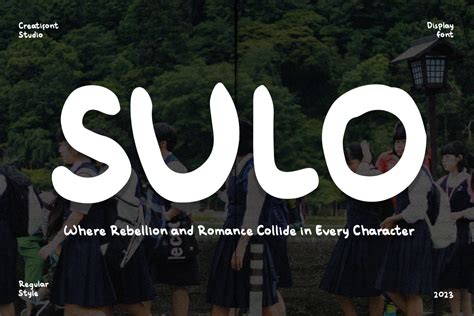 Sulo Font Free Download