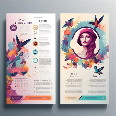 Creative And Colorful Cv Art By A Professional Graphic Designer
