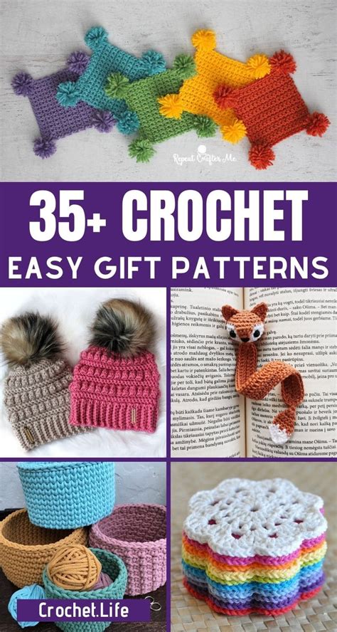 35 Fast And Easy Crochet Gift Ideas Anyone Can Make Crochet Life