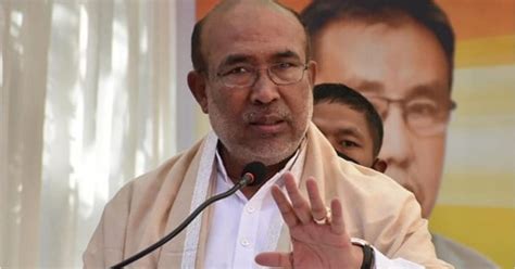 Government Actions Responsible For Violence Manipur Cm N Biren Singh