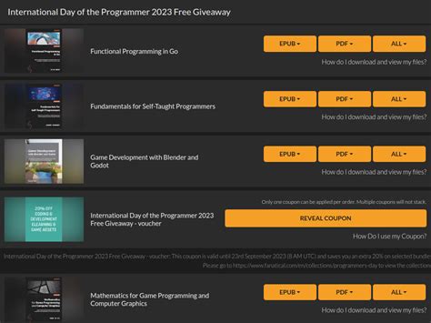 International Day Of The Programmer 2023 Free Giveaway From Fanatical
