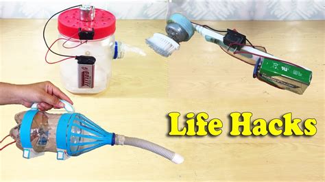 Useful Life Hacks With Dc Motor Diy At Home Youtube