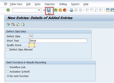 How To Define Defect Classes In SAP QM