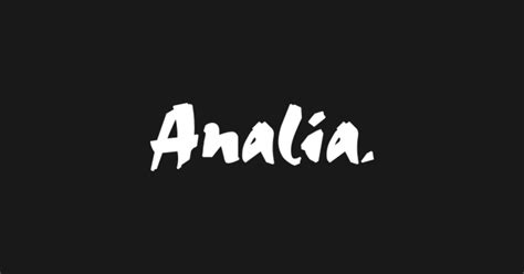 Name Analia Name Analia Phone Case Teepublic