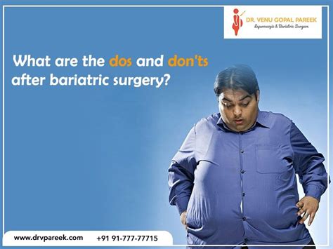 What Are The Dos And Donts After Bariatric Surgery Bariatric