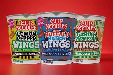 Cup Noodles Is Bringing Chicken Wing Flavors To Instant Ramen
