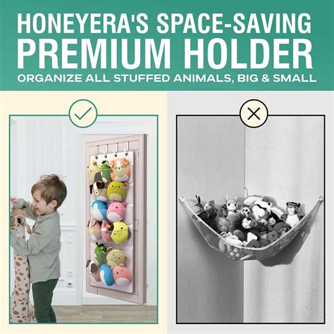 Squishmallow Holder Over The Door Space Saving Storage Solution With