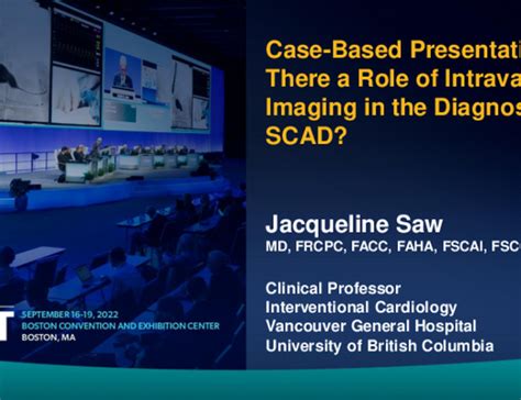 Case Based Presentation Is There A Role Of Intravascular Imaging In