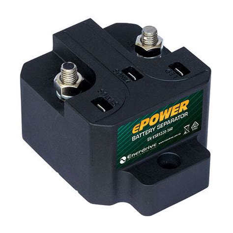 Enerdrive Epower 12 24v 160a Dual Voltage Sensitive Relay Controller