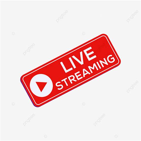 Youtube Live Vector Design Images Live Stram Youtube Button Design