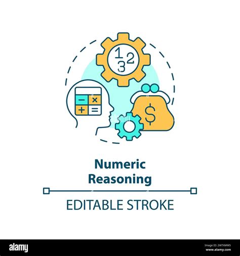 Numeric Reasoning Multi Color Concept Icon Stock Vector Image And Art Alamy