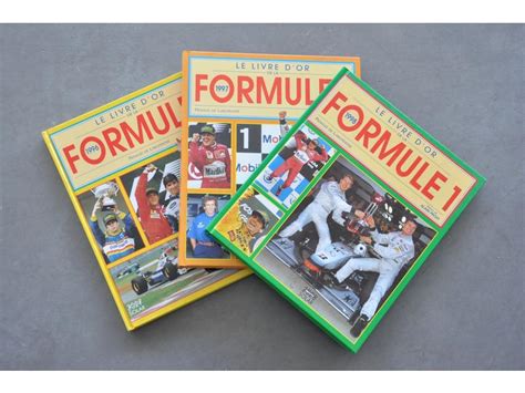 Le livre d or de la Formule trois volumes années à Hôtel des ventes d Avignon