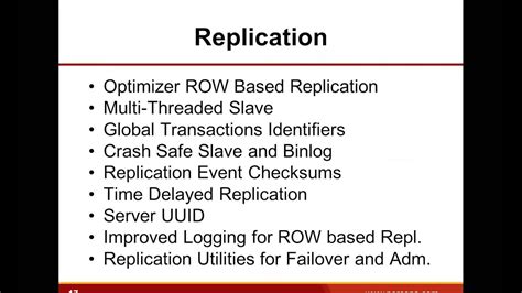Mysql 56 Advantages In A Nutshell Youtube