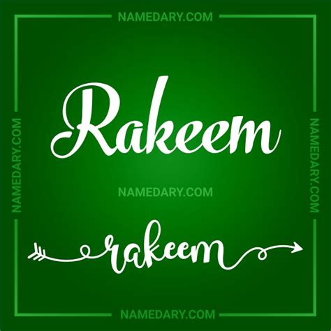 Rakeem Meaning Origin Traits And More Namedary