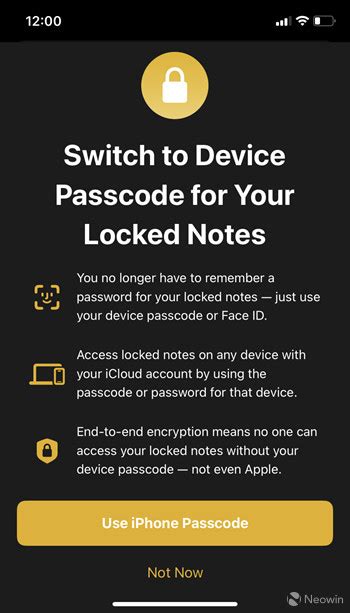 How To Set Up Faceid Lock For Your Notes App On Ios Neowin