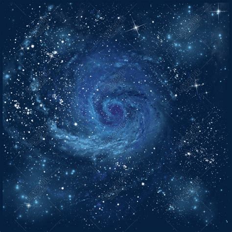Cosmic Starry Sky Vector Free Illustration Starry Sky Dream Meteor