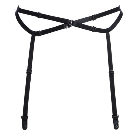 Bondage Garter Belt In Black By Flash You And Me Lingerie