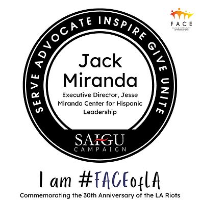 Jack Miranda I Am FACEofLA