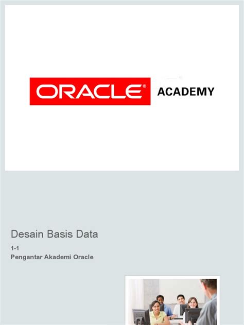 Dd 1 1 Introduction To Oracle Academy Enid Pdf