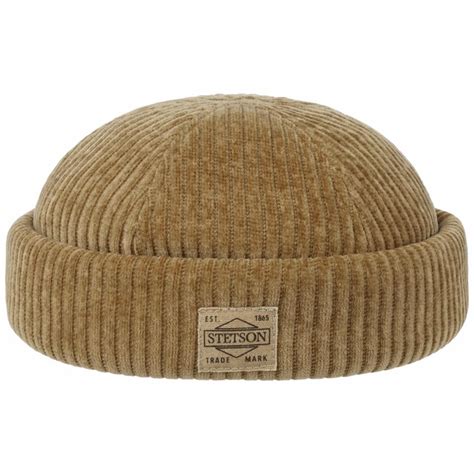 gorro docker jersey cord stetson eu