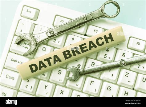 Conceptual Caption Data Breach Business Approach Security Incident