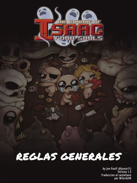 Tboi Four Souls Reglas Generales Pdf