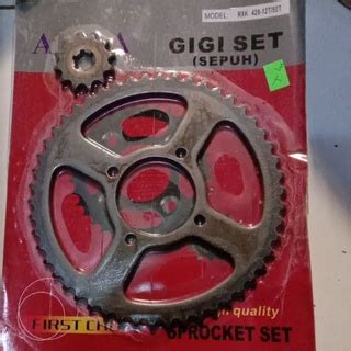 Jual 45 50 55 60 T 45T 50T 55T 60T GIR GEAR SET Yamaha RX King RXK F1zr