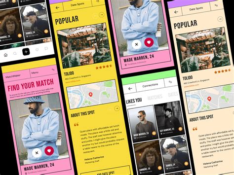 Dating App Design Mobile App On Behance