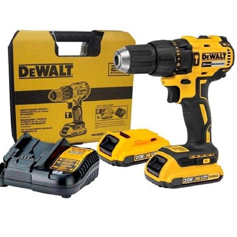 Furadeira Parafusadeira Impacto 02 Baterias 20v Brushless Dcd7781