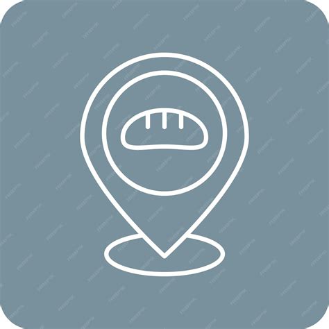 Premium Vector Bakery Location Vector Icon Can Be Used For Bakery Iconset