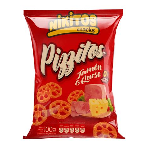 Pizzitos Nikitos Jamon Y Queso 100 Gr 1 V 638322615598400000